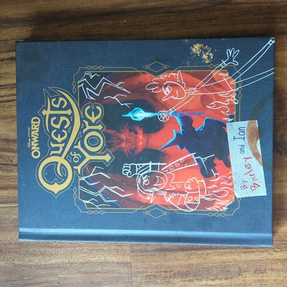 Disney | Other | Onward Quests Of Yore Disney Pixar Book 220 New | Poshmark